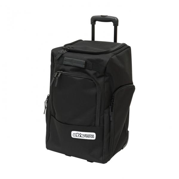 ◇ヘルメット、ブーツが個別に収納でき、ボードを装着できる大容量のウィールバッグ◇サイドポケットにはブーツ、小物を分別収納できる。上部にはヘルメットが収納できる。下部のポケットと付属のストラップを使用しボードを搭載が可能。■カラー：BLACK...