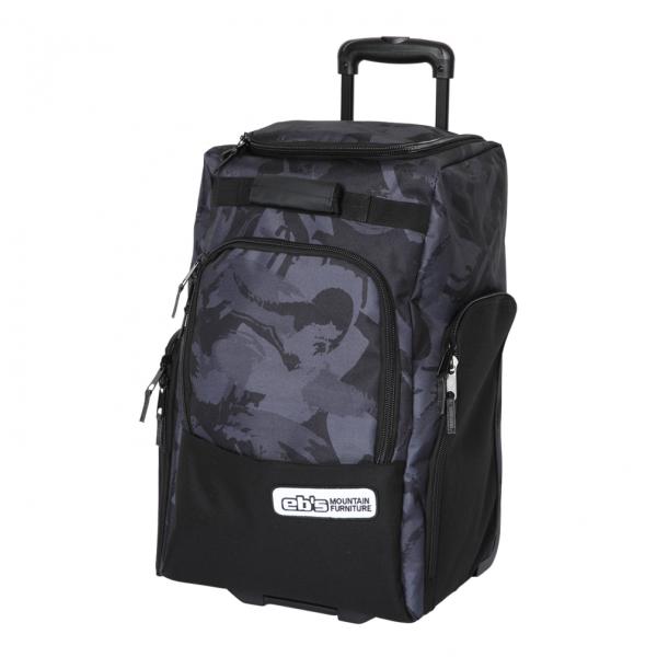 ◇ヘルメット、ブーツが収納でき、ボードも装着ができる大容量のウィールバッグ◇サイドポケットにはブーツ、小物を分別収納できる。上部にはヘルメットが収納できる。下部のポケットと付属のストラップを使用しボードを搭載が可能。■カラー：BRUSH■素...