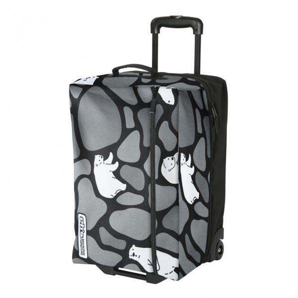 ◇ブーツを分けて収納できる2ルーム構造の両開きウィールバッグ◇2ルーム構造で濡れ物を分けて収納できる。内側のブーツ収納スペースは水、汚れ強い素材。■カラー：KUMAFLAGE■素材：ポリエステル■サイズ：33×50×27cm■容量：45L■...