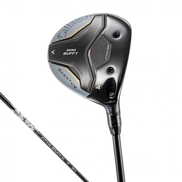 ■2026年モデル ◇BUFFY(バフィ)は4番ウッドの別名で、ロフト角は17度です。ヘッドサイズはQUANTUM MAX Dフェアウェイウッドの3番と同じで、クラブ長さは42.25インチとスタンダードな5番ウッドより短め。アドレス時に安心...