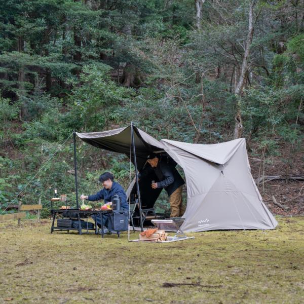 ◇傘のような構造で設営＆撤収時間を短縮、空いた時間で家族とゆったりくつろぐことが出来るシェード。◇3か所から出入り可能で自由にアクセス可能。◇UV対策にこだわって100％完全遮光を実現。UVカット率100％、UPF50+。◇晴れた日にはキャ...