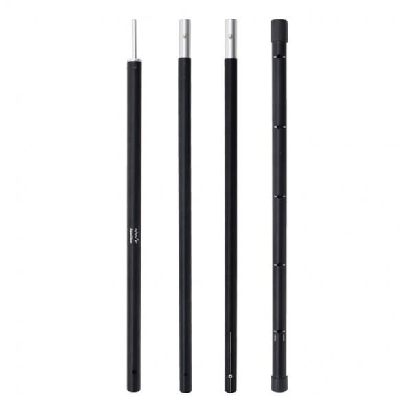 ◇細かい長さ調節が可能なテントポール◇軽量アルミ製の伸縮ポール190cm◇100から190cmまでの長さが10cm単位で調節可能◇調節穴の横には長さの表示があるので便利◇テントのフラップやタープのサイドの跳ね上げにおすすめです◇カラーはブラ...