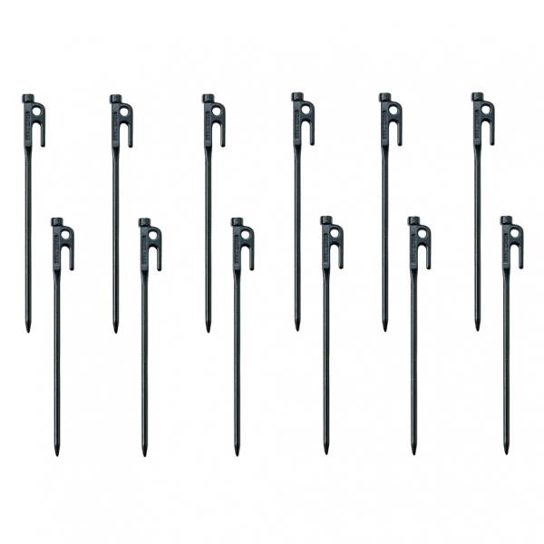 【ソリッドステーク30 (R-103)】◇「ペグは消耗品」という概念を変えた最強ペグ。スノーピークのシンボルです。燕三条に伝わる鍛造製法で、どんなに固い地面にも確実にテントやタープを固定し、安全を生み出します。◇多めにそろえておくと、イザと...