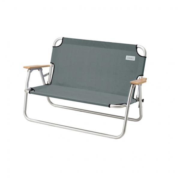 ◇背もたれ付きのローベンチ。アルミフレーム仕様で軽量、コンパクトに収納。 2人座れるゆったりサイズ◇安定感あるフレーム構造の二人掛けベンチ◇肌触りの良いウッドアームレスト◇ゆったりとした座面サイズ、リラックスできる背もたれ付き◇使用時に安定...