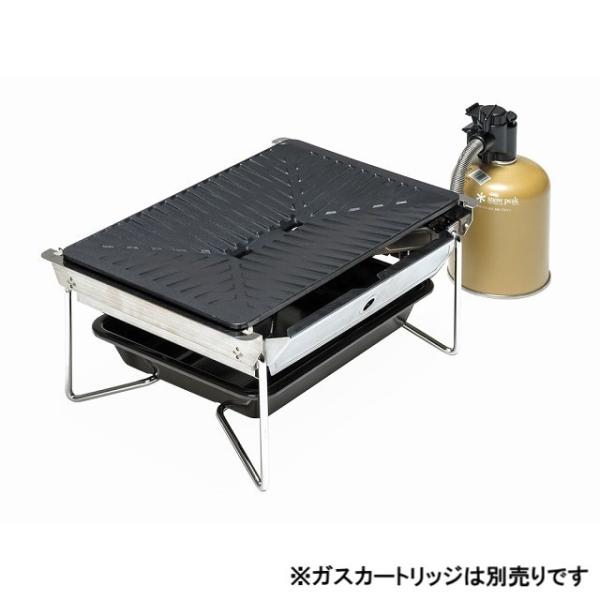 ◇分厚いステーキも美味しく焼ける「鋳鉄」グリドルの本格焼肉バーナー。◇レギュレーター搭載により、低温時や長時間の調理でも安定した火力を発揮します。■素材：本体/ステンレス・ブラス・亜鉛ダイカスト・樹脂水皿/スチール（ホーロー仕上げ）グリドル...