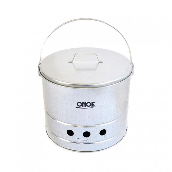 ◇火消しつぼになる七輪◇片付けは空気穴を閉じてフタをするだけで残った炭は次回に再利用できます。■素材：亜鉛メッキ鋼板■サイズ：250×250×240mm、網サイズ/240mm■重量：1.5kg■付属品：網×1■生産国：日本アルペン alpe...