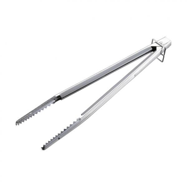 ◇ソロキャンプに最適なスリムタイプのトング◇料理用トングとしてはもちろん、炭用のトングとしても使えます。卓上焼肉用のトングとしても便利です。収納ストッパーで固定すると、トングの先端が卓上に付かず置けます。炭用のトングとしても使えます。カマド...