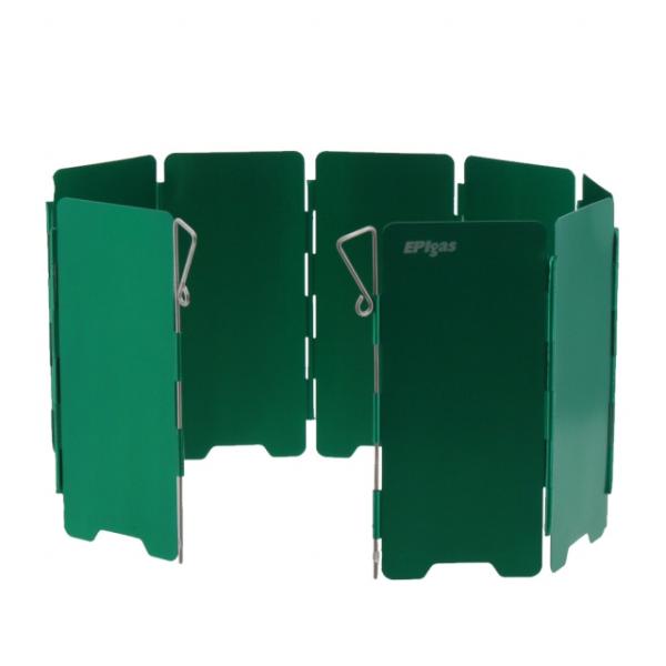 ◇分離型ストーブ用の風防。ペグの刺さる地面に固定できます。■サイズ：使用時/H140×W607mm収納時/H140×D16×W70mm■重量：113g■材質：本体/アルミニウム、ペグ/ステンレス■付属品/ナイロンケース■生産国：中国※使用上...