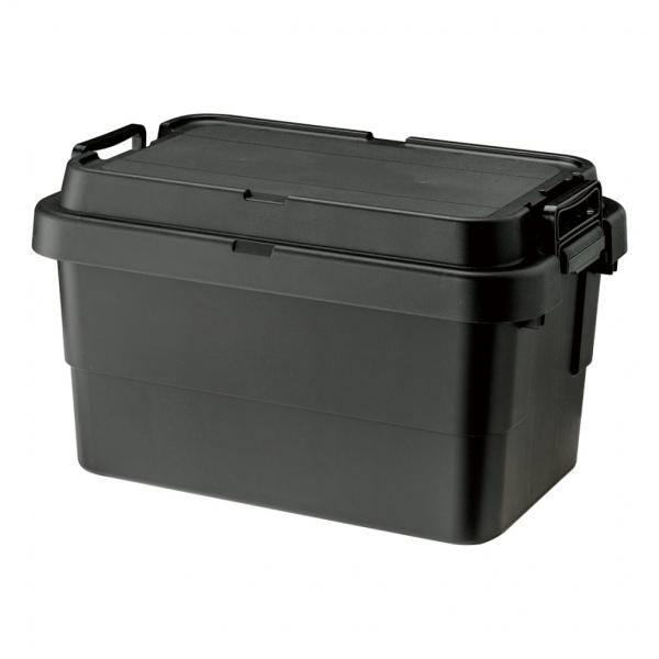 ◇座れる、しまえる、持ち運びも出来る、耐荷重100kgの頑丈さが特徴のフタ付き収納ボックス。◇固定がしやすいベルトガイド付き◇無骨でシンプルなデザインはリビングや寝室などのお部屋にはもちろん、取っ手が付いているから持ち運びにも便利。 ガーデ...