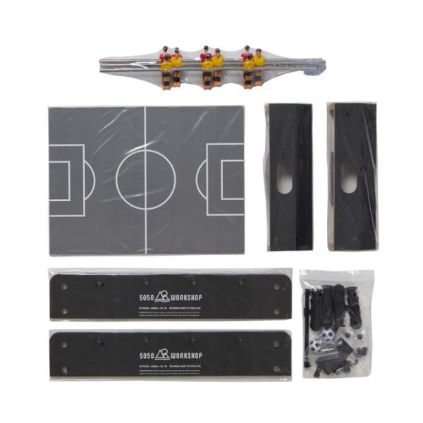 ◇懐かしくて新しい、どこでも夢中で遊べるボードゲーム。◇昔ながらのボードゲームをベースに、5050WORKSHOPの世界観でリメイクされたフットボール。遊び心あるデザインがおしゃれです。ケース付きで持ち運びやすく、大人も子供もどこでも夢中で...