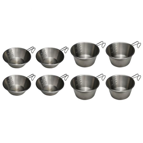 ◇DODのロゴが入ったファミリーキャンプ用シェラカップセット。浅型サイズ×4、深型サイズ×4、それらをまとめて運べるキャリーバッグのセットです。それぞれがぴったり重なる独自設計で持ち運びしやすく工夫しました。◇ご飯やおかずを入れたり、鍋料理...