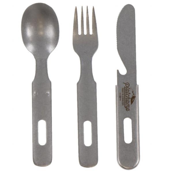 ◇キャンプやアウトドアでの食事のひと時がより良い一日につながるようにと願いを込めて、『TODAY IS A GOOD DAY』ロゴを刻印しました。◇キャンプシーンでのカトラリーは、なかなかまとまりが悪く、スッキリと収納できるものが少ない中、...