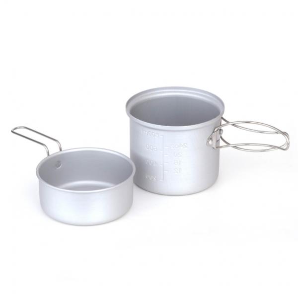 ◇最初に買いたいトレッキング ソロクッカーにおすすめ◇高級感があるヘアライン加工。◇耐摩耗性が高まるアルマイト加工◇焼きと湯沸かしが出来るフライパンと鍋の2点セット。◇感動コスパ。 ◇OD缶250カートリッジと小型のシングルバーナーを収納可...