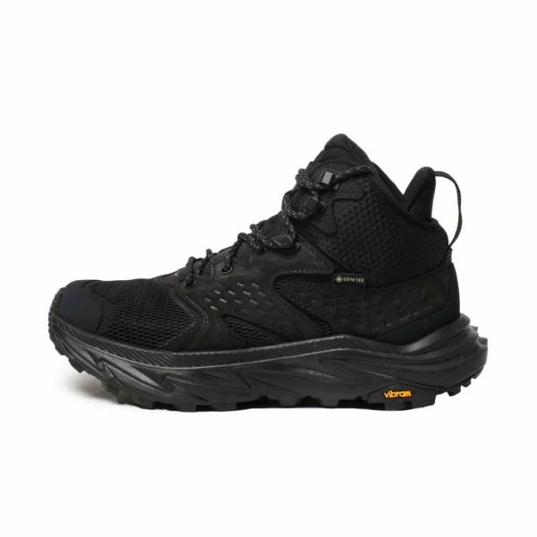 ◇軽快感が売りのHOKAハイクシューズのエントリーモデル。■カラー：BLACK/BLACK(BBLC)■甲材(アッパー)：熱可塑ポリウレタン、ポリエステル、ポリウレタン、牛革、ナイロン■底材(ソール)：合成底■片足重量：416g(25cm)...