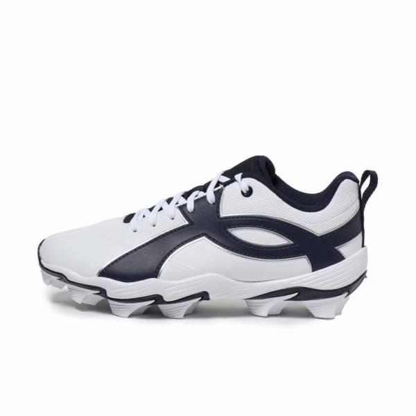 ◇ラバー素材のアウトソールが足への負担を軽減◇エントリーモデルではあるが、フィット感、クッション性に優れているラバーソールによりグランド外での移動でも使用できるアッパー素材は1ピース構造で、より軽く快適な野球スパイク◇ウイズ(足囲):2E相...