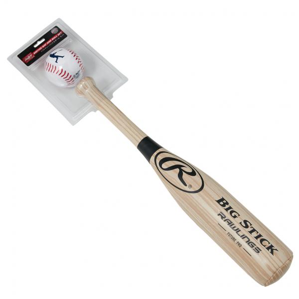 ◇幼児から小学生まで公園で気軽に野球が出来る道具◇ボール&amp;バットセット■カラー:NAT■素材:ビニール■長さ:53cm■重量:190g■生産国:中国■2023年モデルアルペン alpen スポーツデポ SPORTSDEPO ベースボ...