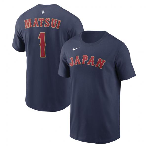 ◇World Baseball Classic 2026 日本人選手ネームアンドナンバーTシャツ。■カラー(メーカー表記):ネイビー(NVY)■素材:コットン100%■生産国:ニカラグア■2026年モデルアルペン alpen スポーツデポ ...