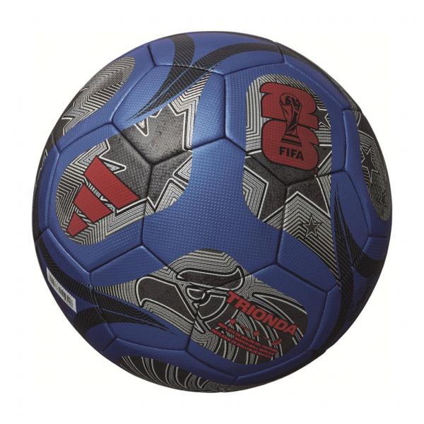 ◇FIFA WORLD CUP 26 同製法 4号球 レプリカ別色モデル◇商品名であるTRIONDAは、TRI（トリ）が開催国である3ヵ国を、ONDA（オンダ）がスペイン語で「波」を意味し、開催国を中心に世界に広がる喜びと高揚感の「波」を表...