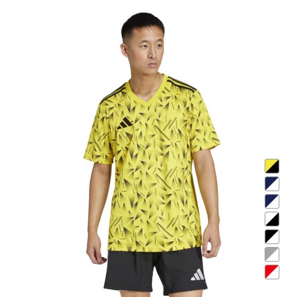 ◇リサイクル素材で作られた、80年代風デザインの試合用ジャージー。◇80年代終期から90年代初頭のサッカースタイルを彷彿とさせるダイナミックなデザインのアディダス チーム アイコン ジャージー。アマチュアチームの選手たちがピッチで輝くための...