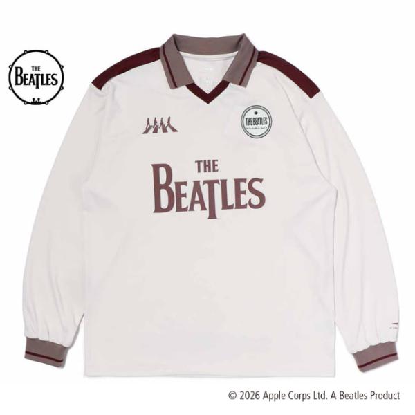 ◇TIGORA×THE BEATLES コラボレーション襟付き長袖プラクティスシャツ。◇ビンテージデザインにルーズなシルエットのプラクティスシャツです。吸汗速乾機能素材のカットソーを使用した着心地の良いプラクティスシャツです。トレーニングの...