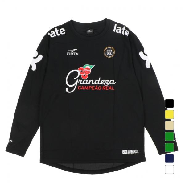 ◇Grandezaロゴの長袖プラクティスシャツ。◇吸汗速乾性に優れたドライ素材■カラー(メーカー表記):フラッシュイエロー(4200:Fイエロー)ベージュ(5300:ベージュ)グリーン(3100:グリーン)エメラルドグリーン(3300:エメ...