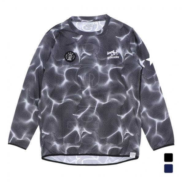 ◇水面柄でデザイン性の高い長袖プラクティスシャツ◇水面柄が特徴的で、かつ個性を醸し出せるゴレアドールらしいデザイン。■カラー(メーカー表記):ネイビー(36:D.Blue)ブラック(91:Black)■素材:ポリエステル100%■生産国:中...