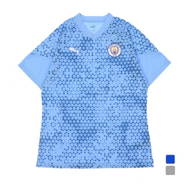 ◇イングランド マンチェスターシティのトレーニング SSシャツ◇フットボールの素晴らしさを実感することのできるMCFCトレーニングトップスです。軽量構造と吸湿速乾性に優れたデザインで、トップチームと同じように究極の快適さの中で、プレーやトレ...