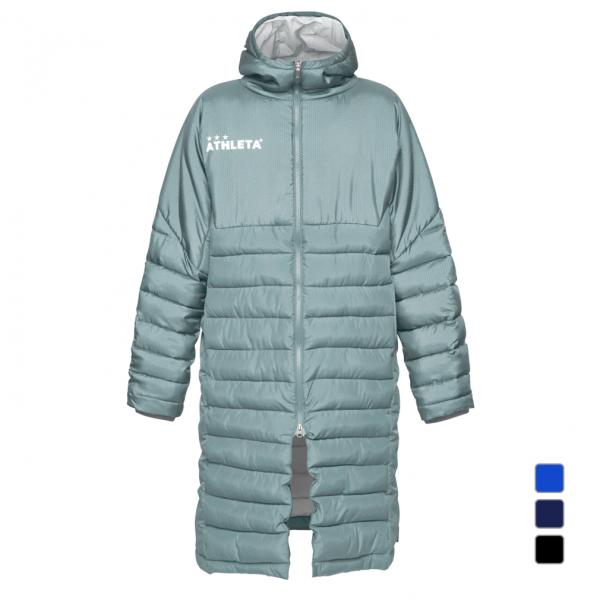 ◇圧倒的な人気を誇るアスレタベンチコート定番の防寒アイテム。防寒性に優れた中綿仕様のロングコート。◇防寒に最適なベンチコート◇保温性のある中綿を採用■カラー(メーカー表記):ネイビー(90:NVY)ブルーグレー(46:BGR)ブラック(70...