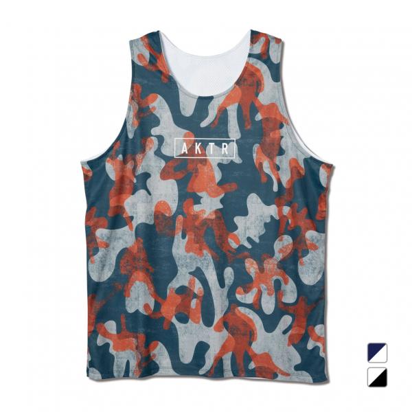 ◇バスケットボールプレイヤーが紛れているオリジナルのカモフラージュ柄をデザイン。◇AKTRがオリジナルで開発した、スポーツに最適な軽量なメッシュ生地を使用。■カラー(メーカー表記):ネイビー×ホワイト(NAVYxWHITE)ホワイト×ブラッ...