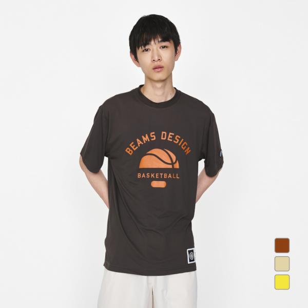 ◇BEAMS DESIGN BASKETBALLオリジナルグラフィック◇長めの着丈とサイドスリット入り◇シーズナルカラーを取り入れた定番アイテムです■カラー:ブラウンマスタードクリーム■素材:ポリエステル 100%■サイズ:S:身長/162...