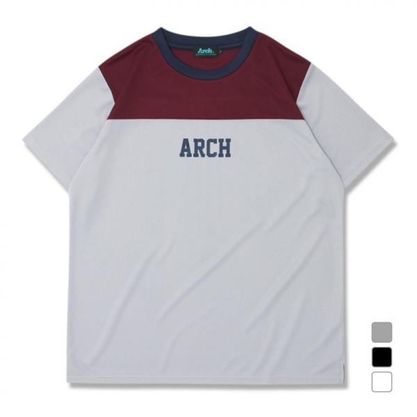 ◇バスケットボール 半袖Tシャツ◇FOOTBALL T シャツから着想を得たデザインのDRY-T シャツ。形は身幅を少し広くとり、ゆったりめで着用可能。創設年の「09」とARCH のボールデザインのロゴをバックにプリント。肌触りの柔らかい、...