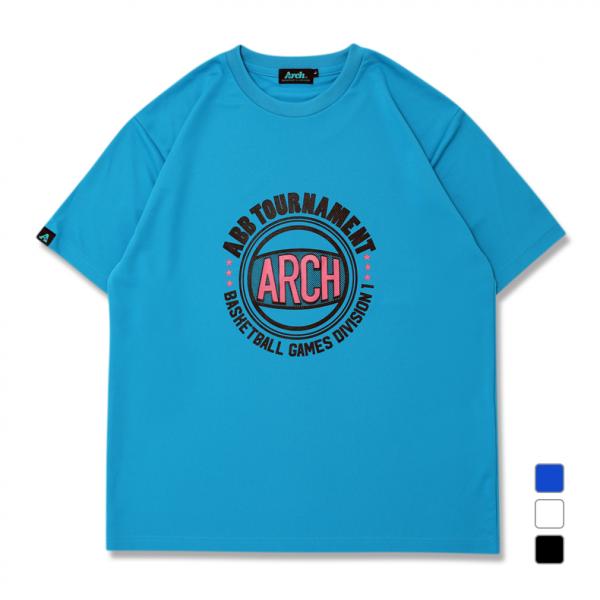 ◇架空のトーナメントロゴをボールをモチーフにデザインしたDRY-T シャツ。ユーモラスなグラフィックが特長で、ビビットなプリントカラーが目をひく一枚。サラッとした肌触りの、吸汗・速乾性に優れたポリエステルを採用。■カラー(メーカー表記):タ...