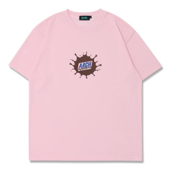 ◇エネルギー補給のチョコレートバーをイメージしたグラフィックのDRY-Tシャツ。◇アメリカンライクなデザインが、カジュアルなデイリーユースにもおすすめ。◇吸汗・速乾性に優れ、サラッとしたポリエステル素材を採用。■カラー(メーカー表記):ピン...