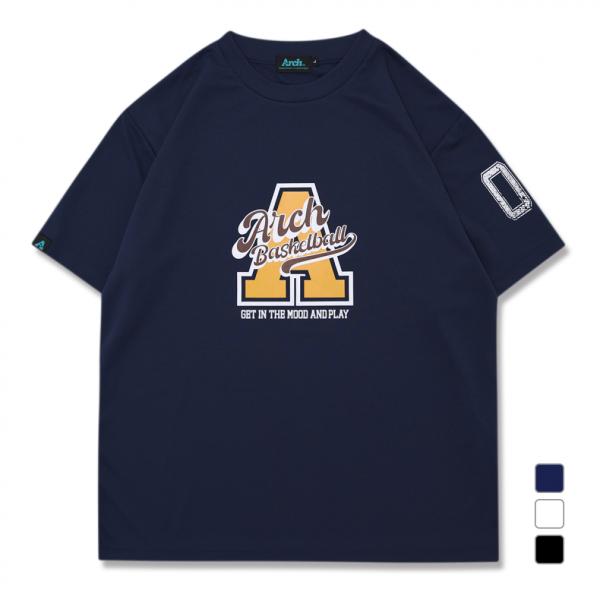 ◇Archの「A」を基調にカーシブフォントのグラフィックを描いたDRY-Tシャツ。◇どこかオールドスクールを感じさせるデザインで、デイリーユースにもおすすめの1枚。吸汗・速乾性に優れ、サラッとしたポリエステル素材を採用。バリエーションはホワ...