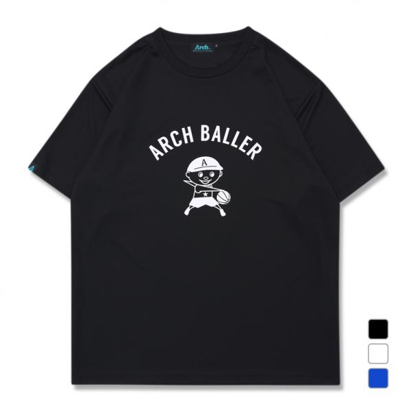 ◇人気のARCH BALLERキャラクターをデザインしたDRY-Tシャツ。◇伝説的なボーラーが生み出し、ストリートから世界中のコートに広まったドリブルムーブ「シャムゴッド」をする姿が愛らしい。新しいプレーを覚えた、ワクワクする瞬間を切り取っ...