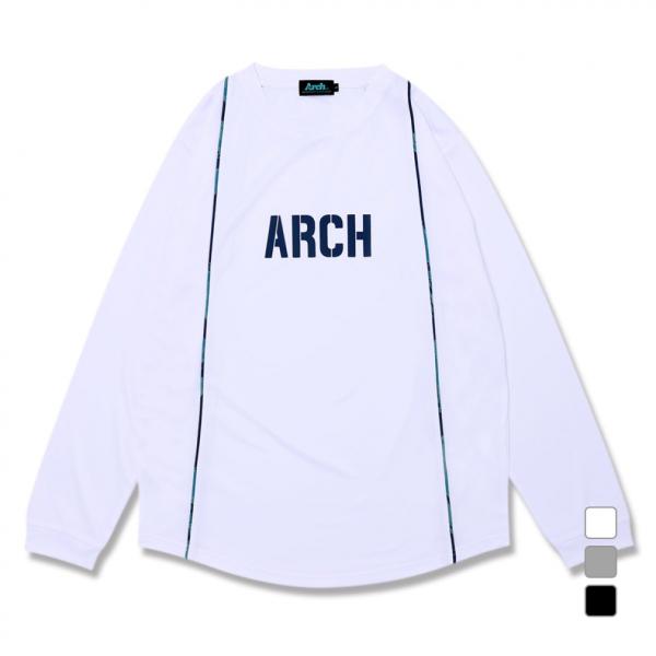 ◇肌触りの柔らかい、吸汗・速乾性の高いポリエステルを採用。同シリーズのショーツとセットアップで楽しめる◇フロント・バックの身ごろを3 分割し、切替部分にカモ柄のパイピングでデザインしたDRY-L/S T シャツ。胸にはミリタリー調のフォント...