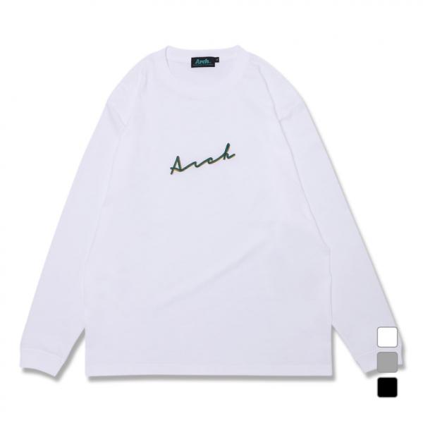 ◇ラフな筆記体でデザインしたロゴを刺繍で施したコットンL/S T シャツ。ポップなカラーリングのロゴが目をひくアイテム。薄すぎず厚すぎない着心地の良いコットン100% 生地を採用。■カラー(メーカー表記):ホワイト(T324-125:whi...