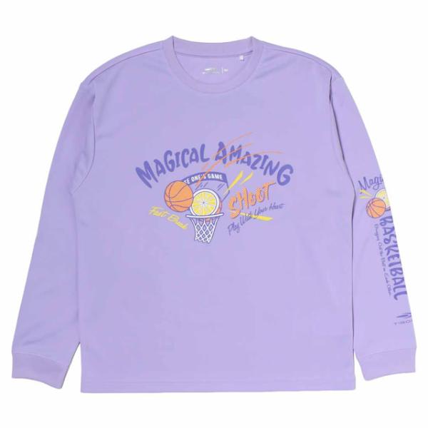 ◇フロントに可愛いバスケグラフィックが入ったロングTシャツです。◇機能:吸水速乾(iDRY)、UPF50+◇吸水速乾(iDRY):汗を瞬時に吸収して乾かし、衣服内をドライで快適な状態に保ちます。◇UPF50+:紫外線・日焼け対策にも最適。■...