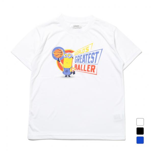 ◇バスケをプレーするミニオンがプリントされた、ジュニアサイズのTシャツです。■カラー(メーカー表記):サックスブルー(サックスブルー)ホワイト(ホワイト)ブラック(ブラック)■素材:ポリエステル100%■生産国:中国■2025年モデルアルペ...