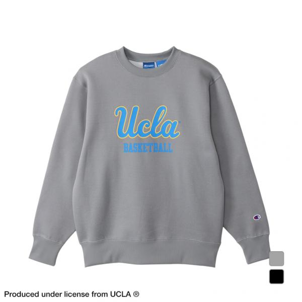 ◇裏起毛でストレッチ素材のUCLAロゴクルースウェットシャツ◇軽量・裏起毛・ストレッチ性を兼ね備えたクルーネックスウェットシャツ。胸にはUCLAロゴプリント、背中にはBRUINSロゴプリントを入れています。■カラー(メーカー表記):ネイビー...