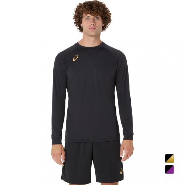 ◇吸汗速乾性に優れた素材を採用した背面プリントの長袖シャツ◇右胸のマークは刺繍、背面に大きめのアシックスロゴをラメプリントで表現した長袖シャツ■カラー(メーカー表記):ブラック×ゴールド(002:パフォーマンスブラック×ピュアゴールド)ブラ...