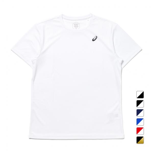 ◇ドライワンポイント半袖シャツ◇優れた吸汗速乾性を追求したリサイクルポリエステルのニット素材を使用した半袖Tシャツ■カラー(メーカー表記):ブルー×ホワイト(401:アシックスブルー×ブリリアントホワイト)ネイビー×ホワイト(400:ピーコ...