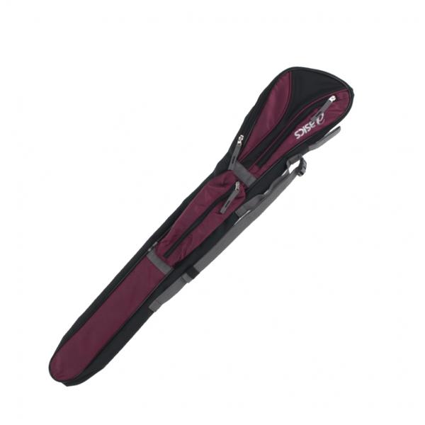 ◇スタンダードなクラブバッグ◇ネームが記入できるラベルが付いたハンガーループ■カラー:2590:WN×BLACK■生産国:日本■2025年モデルアルペン alpen スポーツデポ SPORTSDEPO グラウンドゴルフ グランドゴルフ クラ...