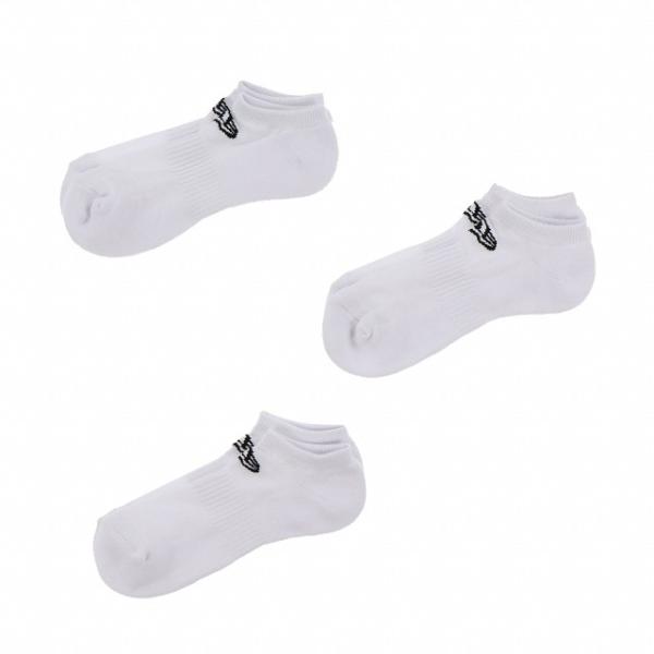 ◇フラッグロゴをジャガードでデザインした3足セットのソックス。■カラー：ホワイト■素材：ポリエステル コットン ポリウレタン■生産国：ベトナム■2019 Spring＆Summer モデルアルペン alpen スポーツデポ SPORTSDE...