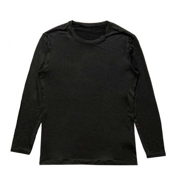 ◇UVカットインナー メンズ クルーネック長袖Tシャツ 紫外線保護指数最高値UPF50+で紫外線カット率95％以上 サラッと快適、ドライ機能 適度な着圧で、スポーツから日常まで対応 紫外線カット率95％以上で、紫外線保護指数最高値の「UPF...