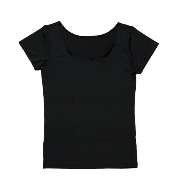 ◇アイクールインナー レディース Uネック半袖Tシャツ -5℃以上の涼感！ 厳しい暑さを和らげるアイクールインナー (涼感機能+接触冷感機能+遮熱機能) ひんやり冷たい接触冷感。 熱を吸収・放出させる涼感機能。 ツルツル素材で肌触りなめらか...