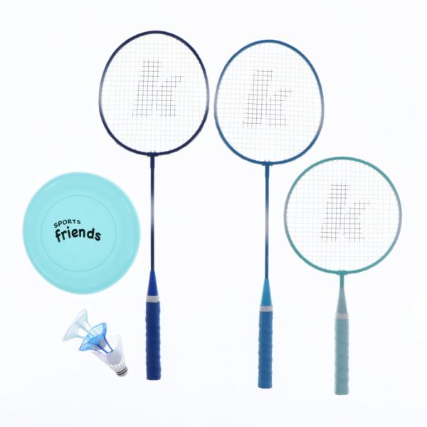 ◇バドミントン3本セットにフライングディスク付き ■生産国：中国 ■2022 Spring＆Summer モデル アルペン alpen スポーツデポ SPORTSDEPO おもちゃ 父の日 父の日ギフト
