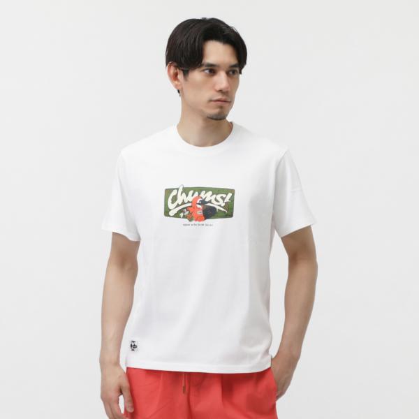 ※ブラウザやお使いのモニター環境により、掲載画像と実際の商品の色味が若干異なる場合がございます。◇OEY防虫加工T(ANTI-BUG)。虫除けスプレーでグラフィティを描いている様子。◇生地の厚さ/中厚地 フィット感/普通 透け感/White...