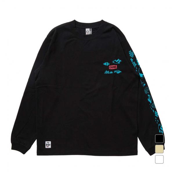 ◇袖でブービーがシュノーケリングを楽しんでいるプリントを施したアルペン限定のL/S Tシャツです。■カラー(メーカー表記)：サンド(Greige)ホワイト(White)ミデアムグレー(Greige)ブラック(Black)■素材：USA Co...