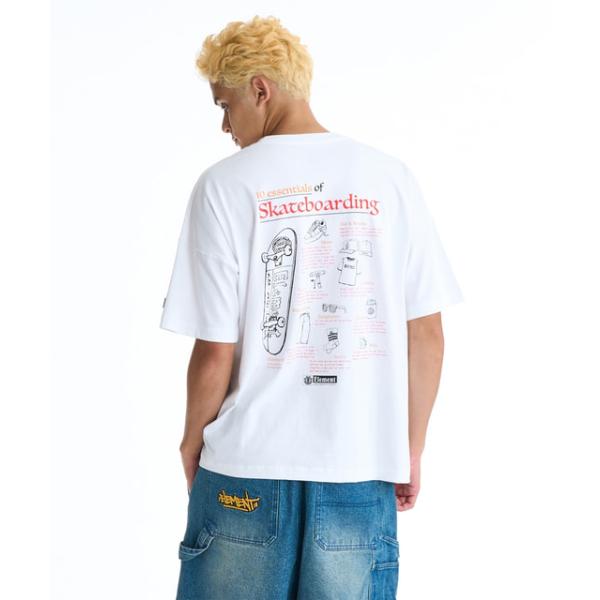 ◇ELEMENT バックプリント Tシャツ◇ヘビーオンスでありながら、ドライタッチな着心地を実現したELEMENTオリジナル素材"DRY＆HEAVY"を採用したTシャツ。シルエットは大きめのBig Fitシルエット。裾にはパラコードが搭載さ...
